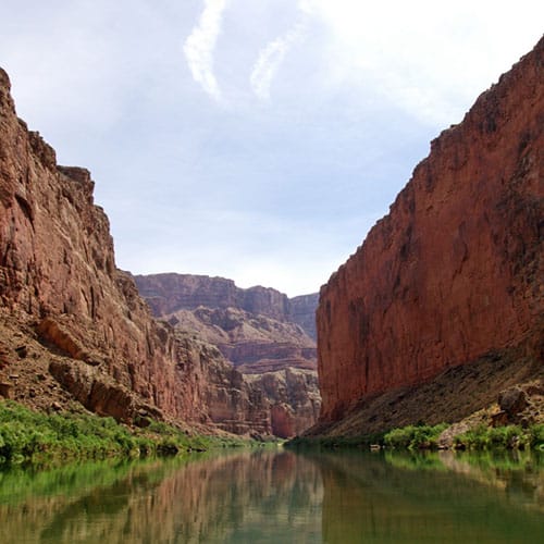 Point Hansbrough - A Prominent Hairpin in the Grand Canyon