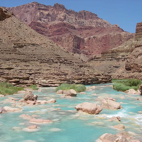 Little Colorado River & Sipapu - A Blue Tributary River