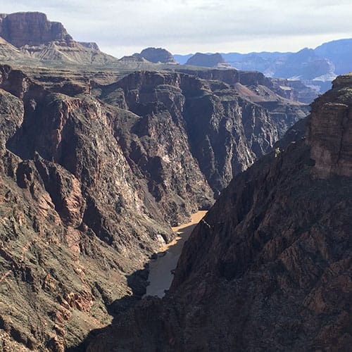 Upper Granite Gorge - Grand Canyon Geology that Makes for Sustained Rapids